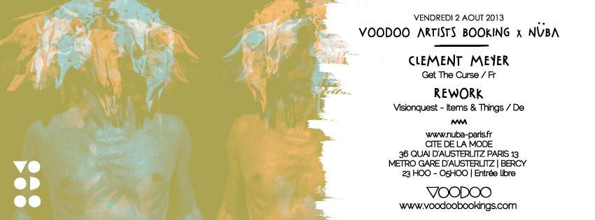 Voodoo Artists Booking présente Rework & Clement Meyer au Nüba